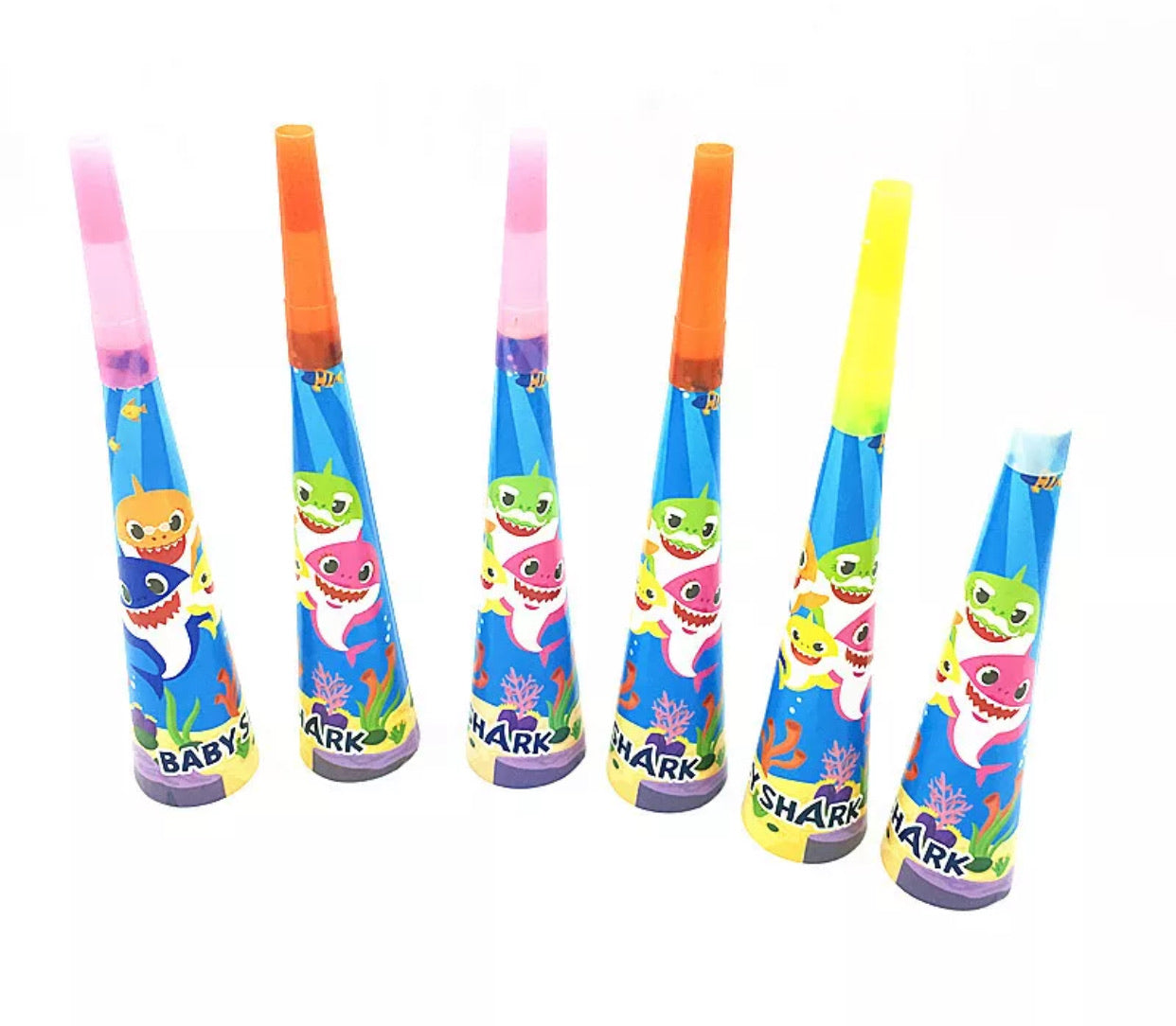 Blue Baby Shark Horns | Party King Party Supplies NZ – Party King Wanganui