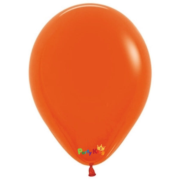 Sempertex Fashion Orange 11” Latex Balloon – Party King Wanganui