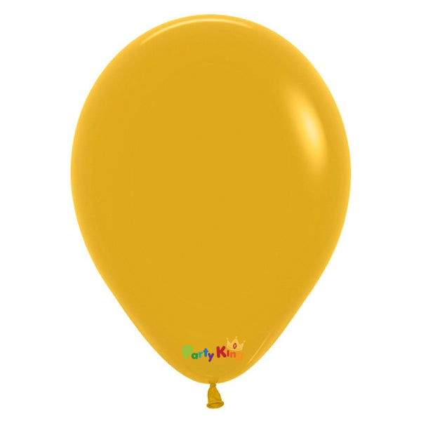 Sempertex Fashion Mustard 5” Latex Balloon – Party King Wanganui